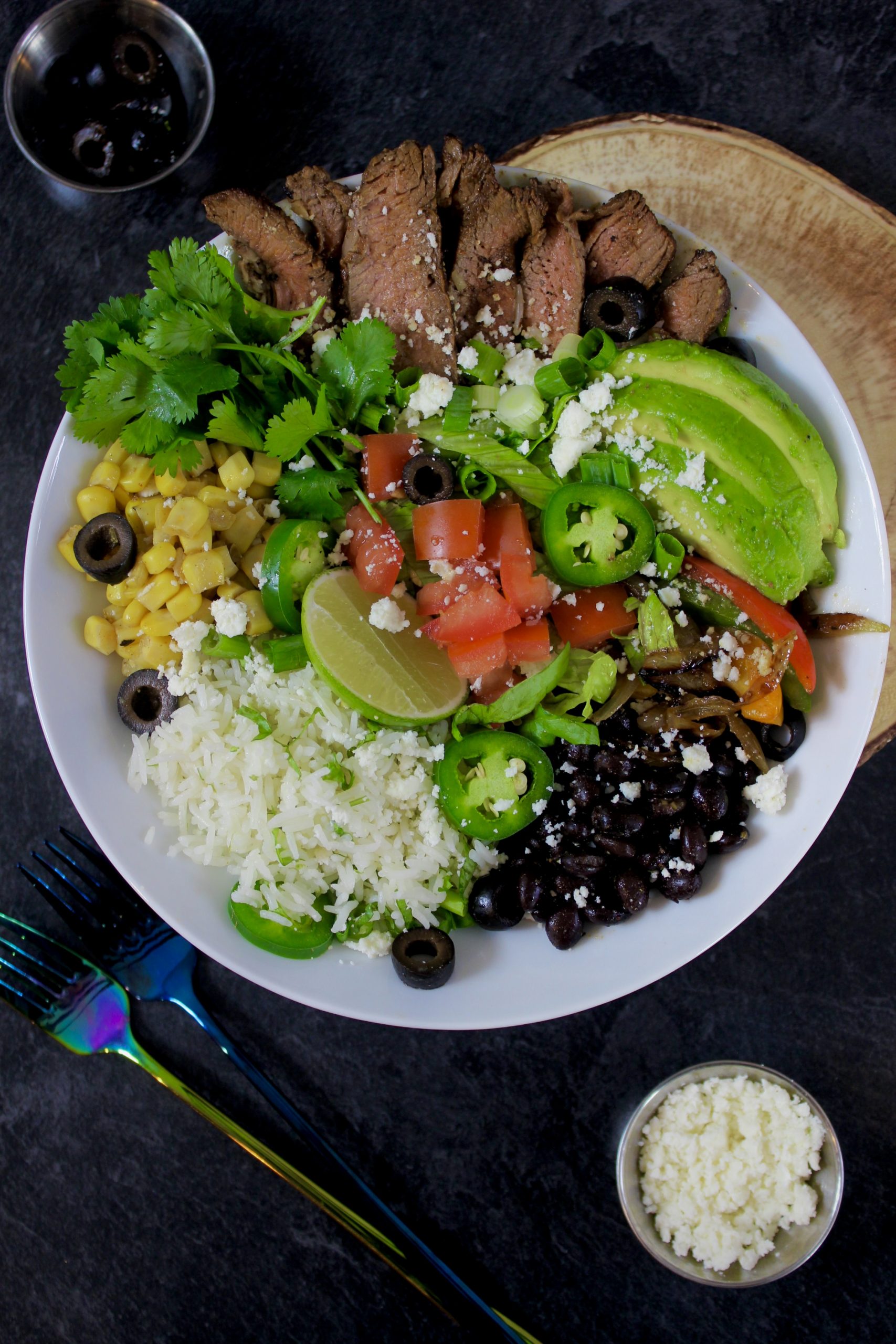 Southwest Fajita Steak Bowl - Flavored By Fatima