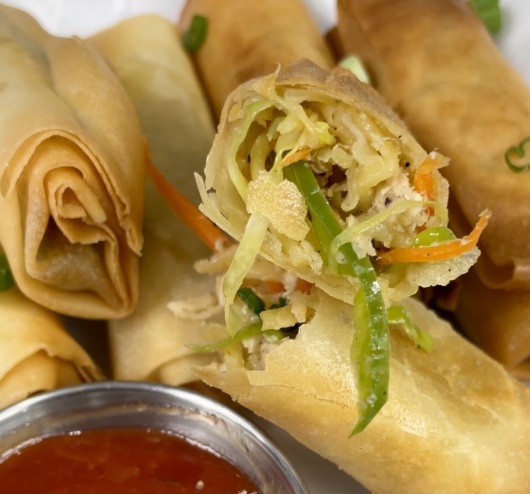 Crispy Homemade Egg Rolls - Flavored By Fatima