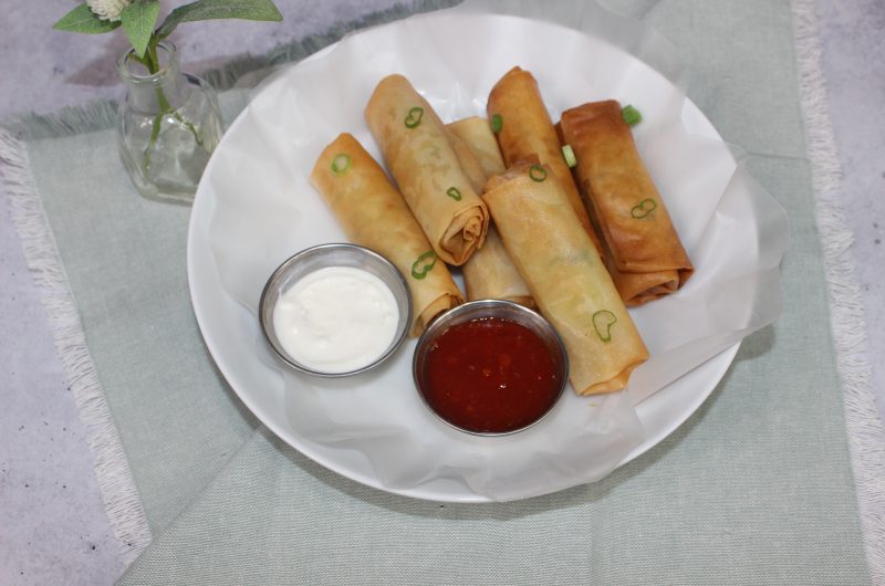 Crispy Homemade Egg Rolls - Flavored By Fatima